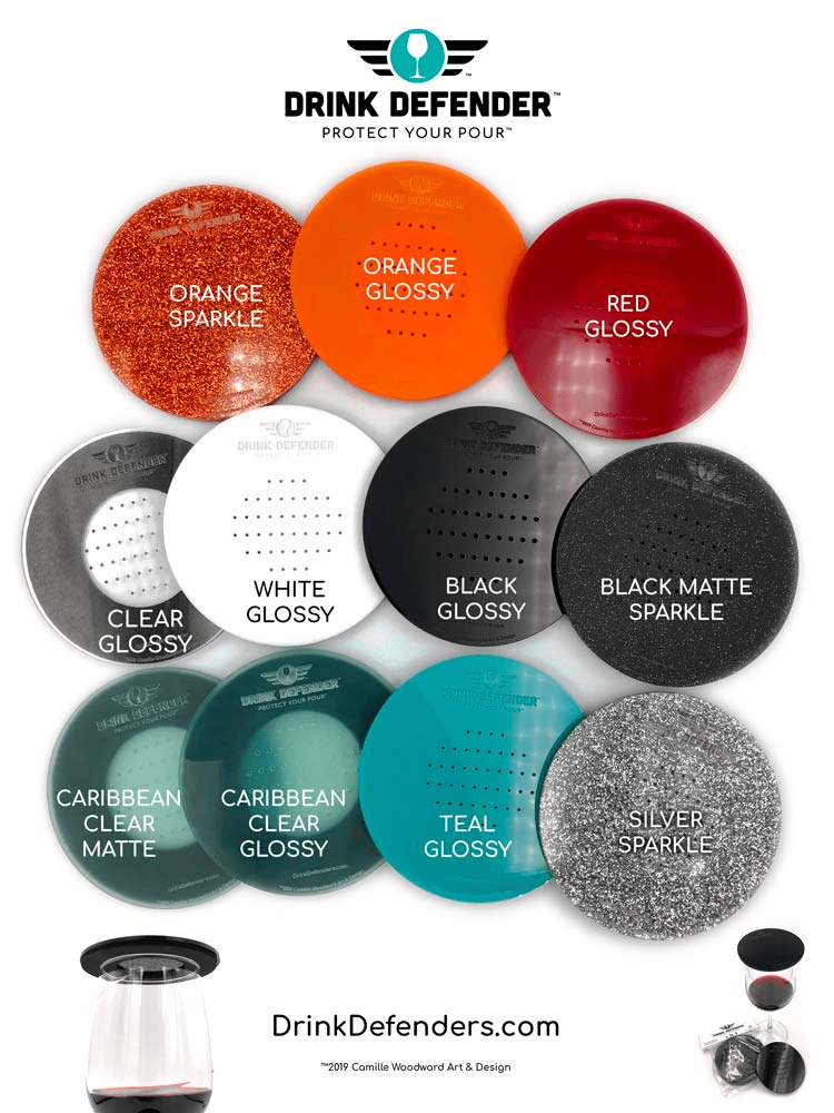 DRINK DEFENDER - Wine, Beer, Cocktail, and Beverage Cover – Camille ...