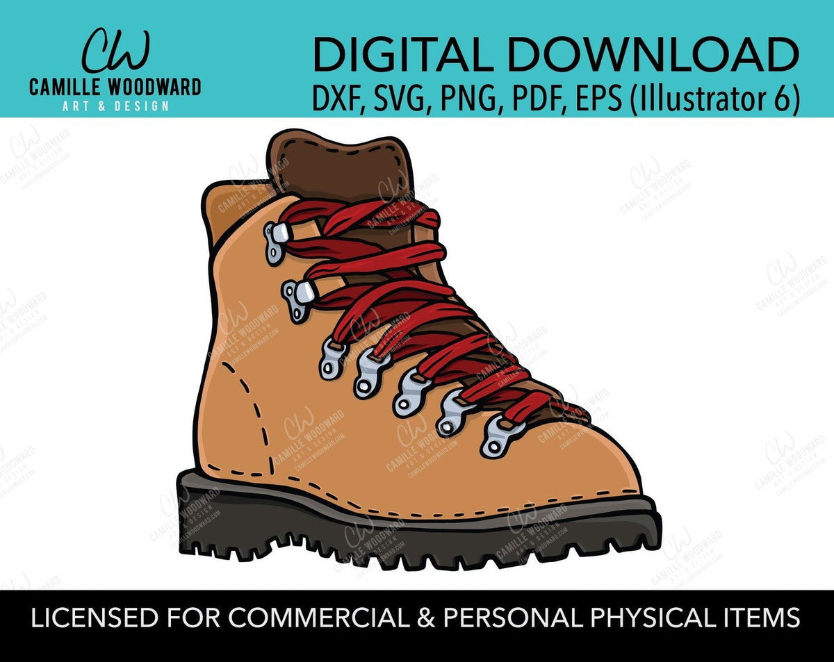 Animated Hiking Boots